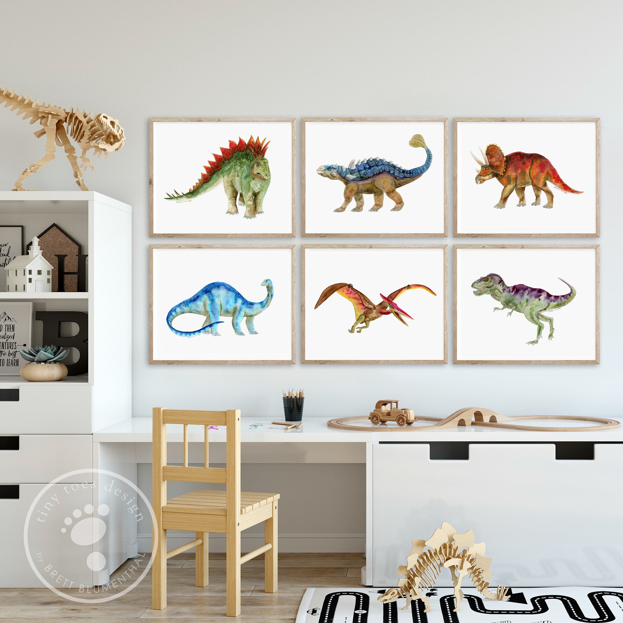 Dinosaur Art Tyrannosaurus Rex Print T-rex Art Print - Etsy