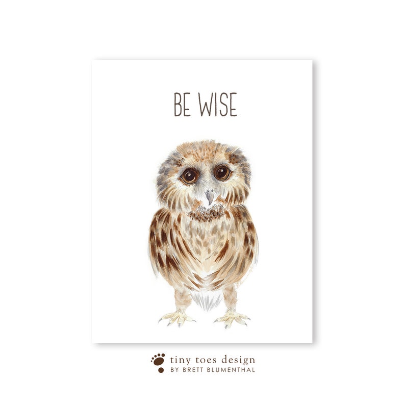 Woodland Animal Quote Art Prints Woodland Nursery Decor - Etsy