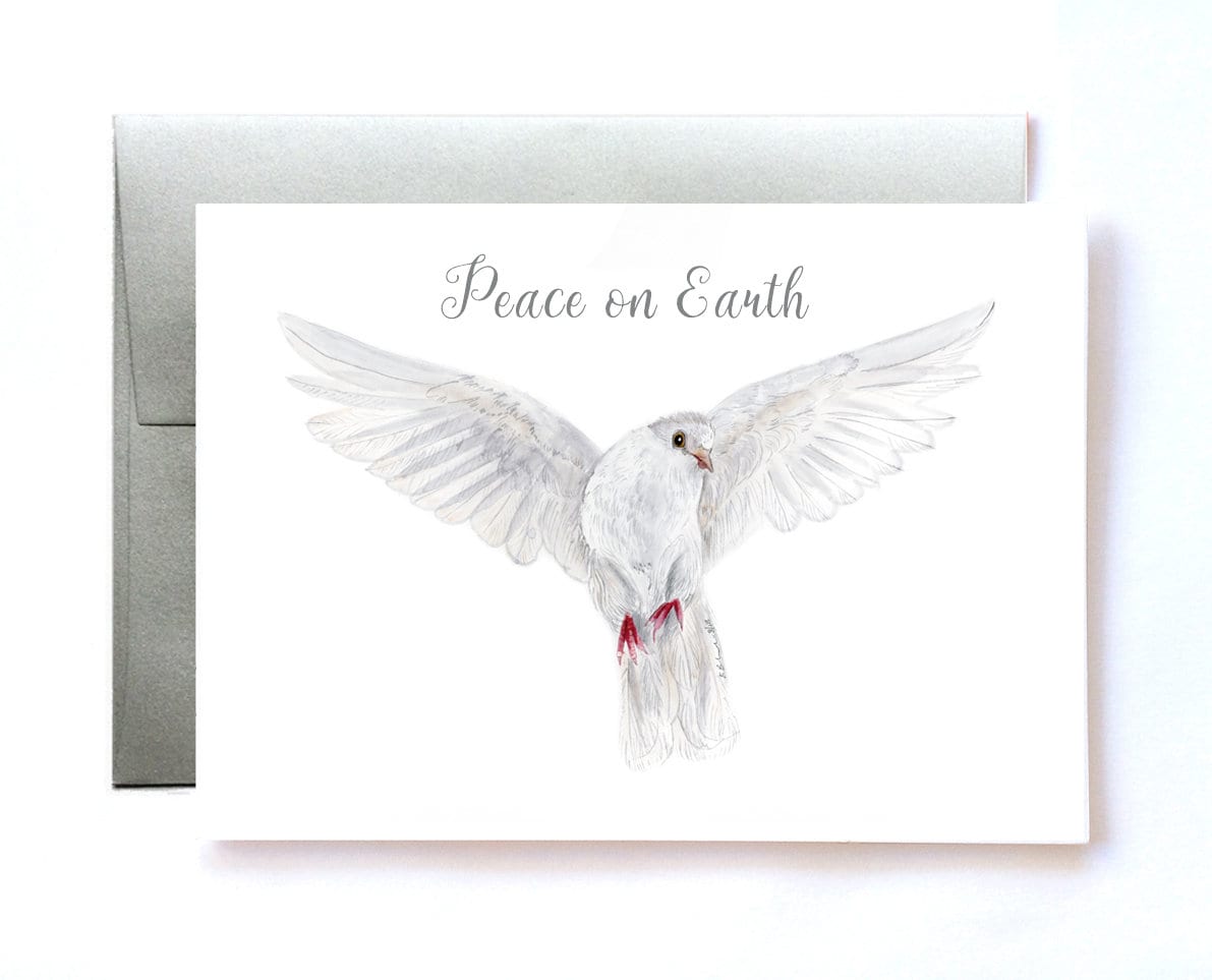 Peace On Earth Dove Christmas