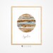 Jupiter Watercolor Planet Jupiter Art Jupiter Print - Etsy