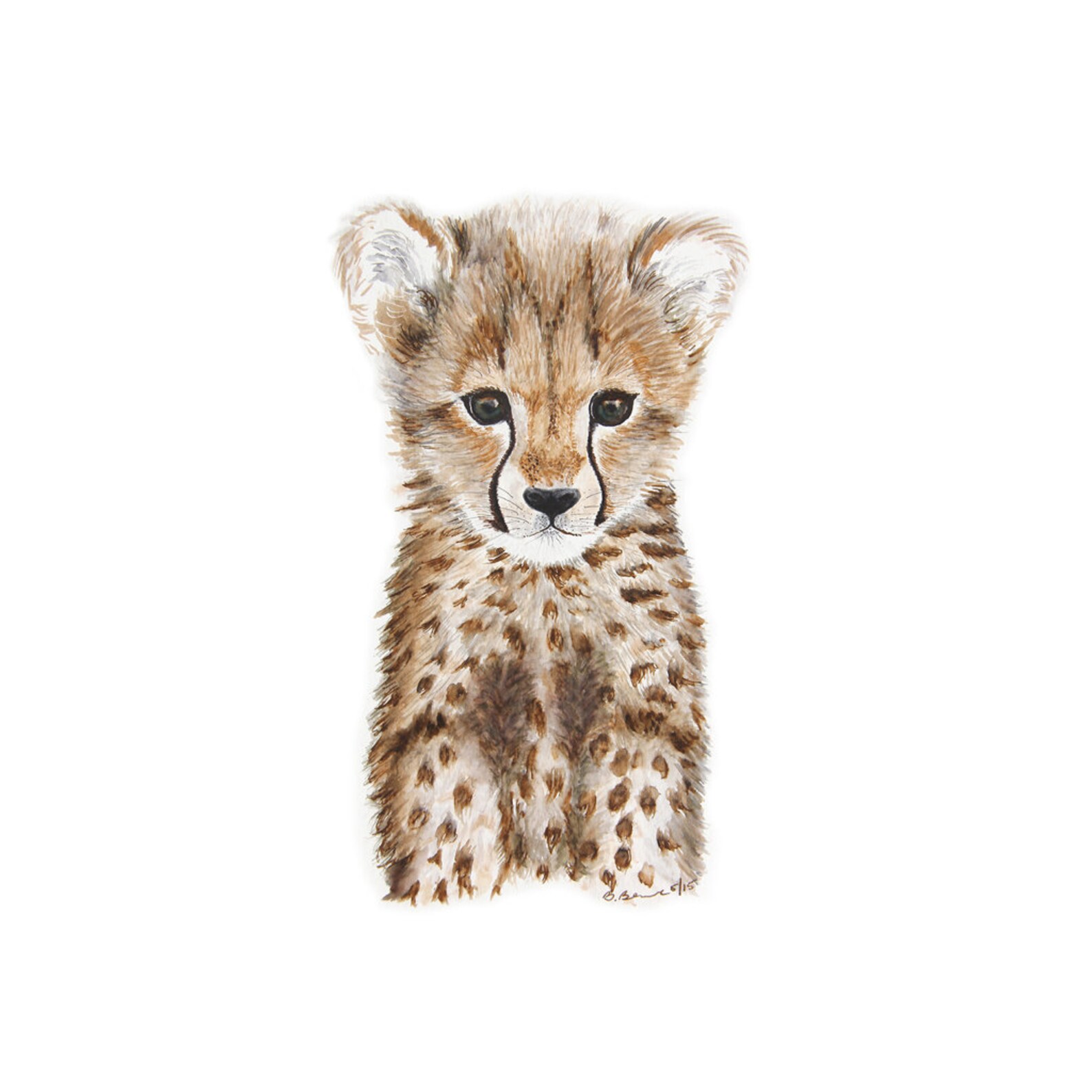 Safari Nursery Print Set, Baby Animal Prints, Safari Baby Room Decor ...