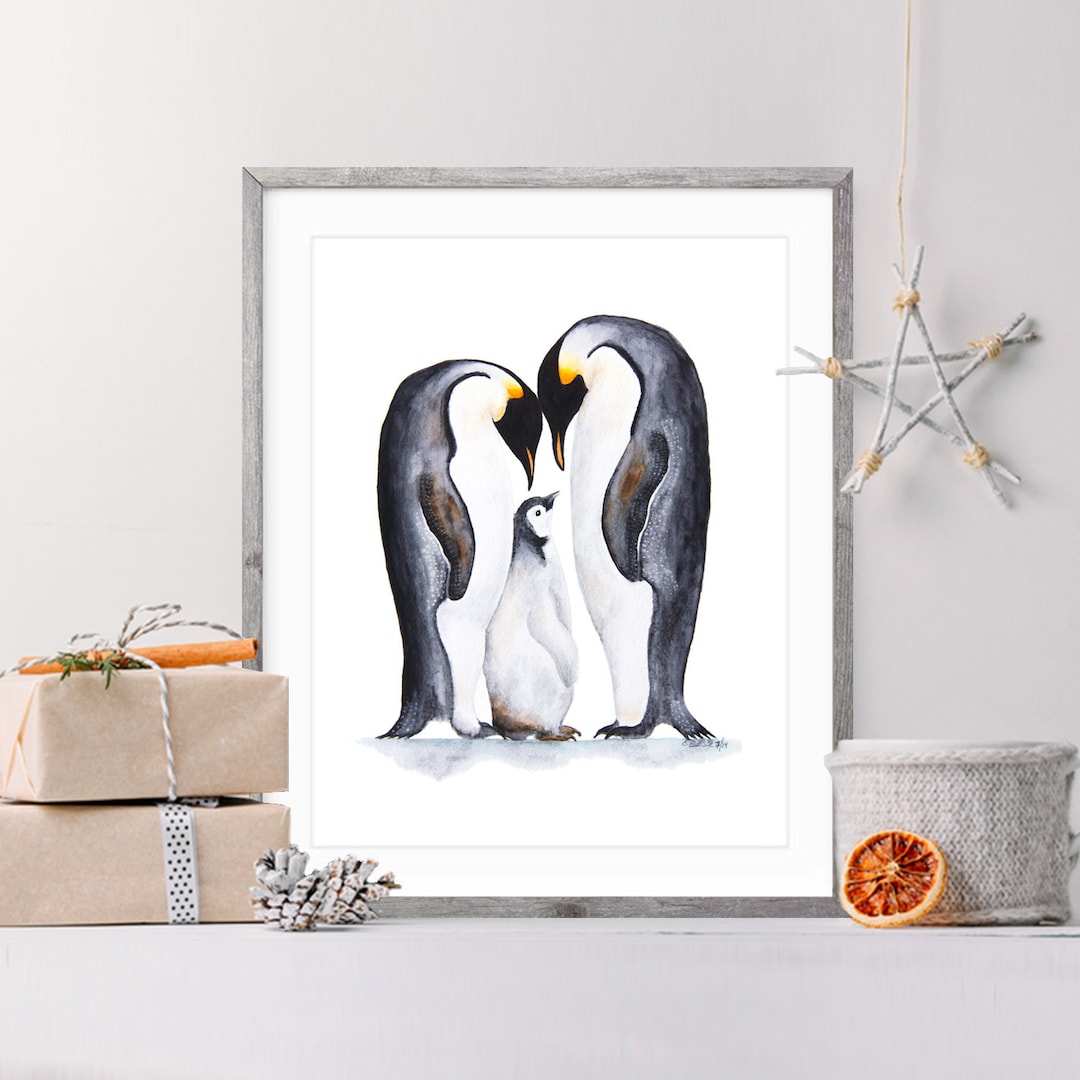 Christmas Decorations - Penguin Holiday Decor - Winter Animals ...