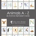 French Alphabet - Children's Wall Cards - Printable PDF Download 5x7 ...