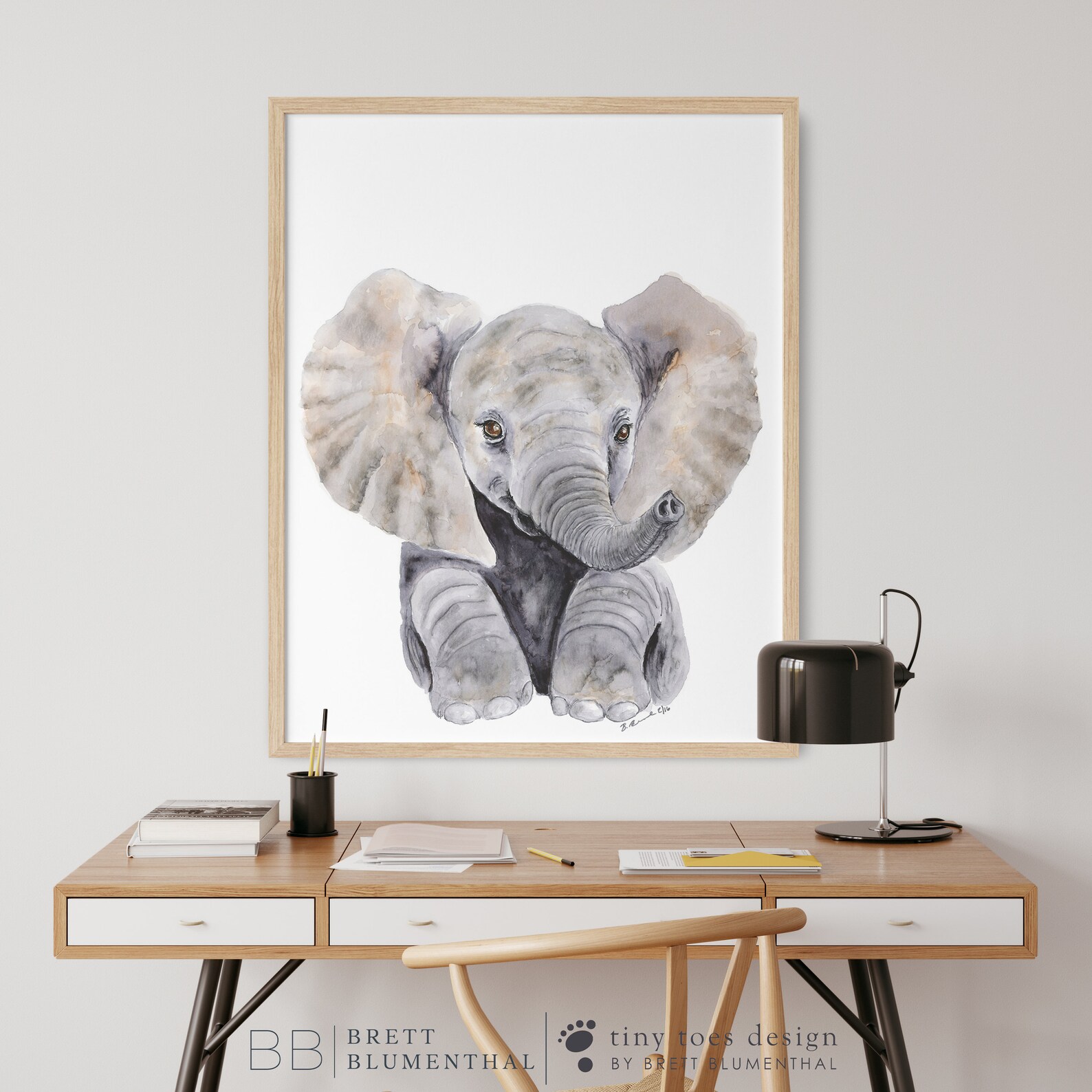 Elephant Prints African Print, Safari Print, Elephant Wall Art ...
