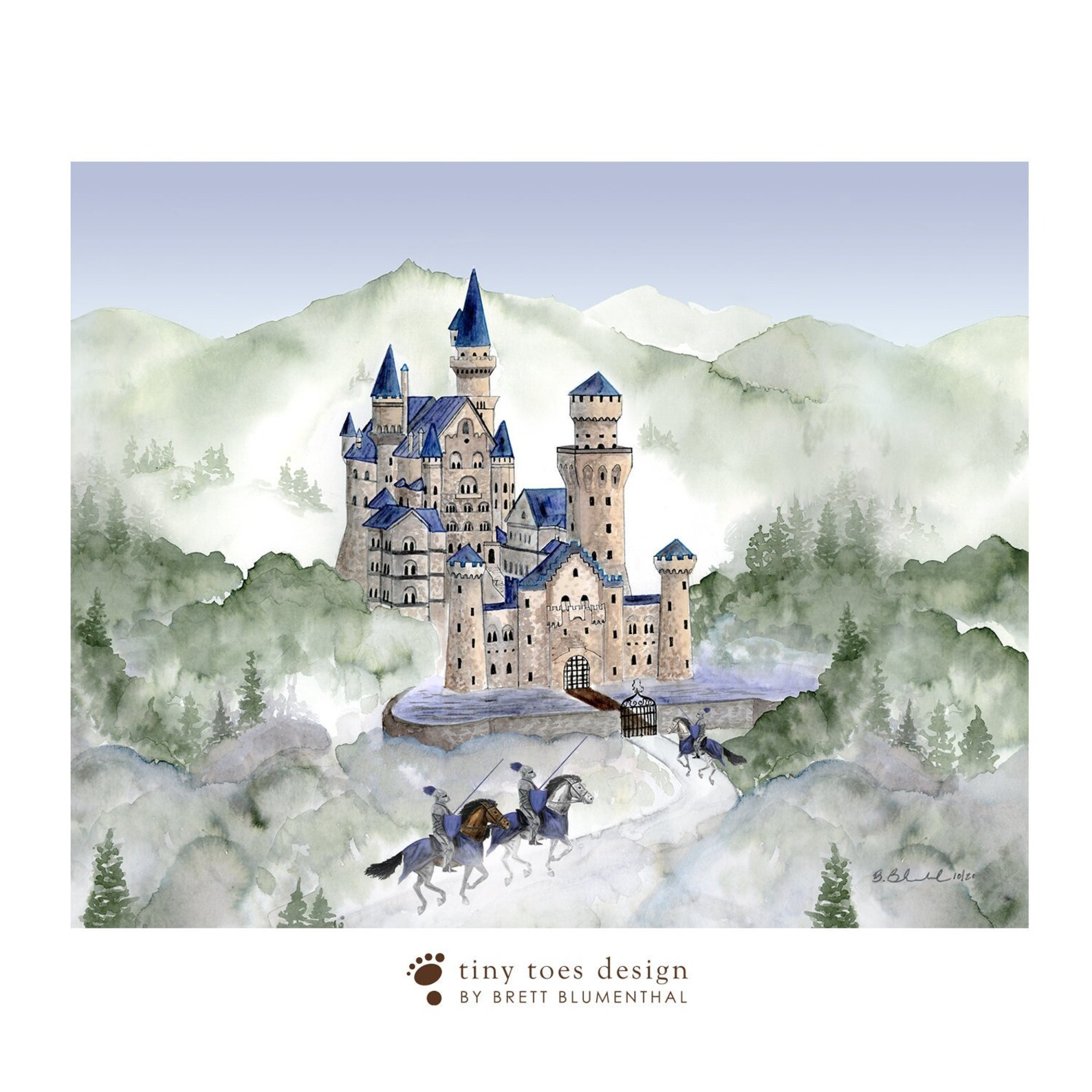 Once Upon a Time, Castle Nursery Print, Princess Nursery Art, Disney ...