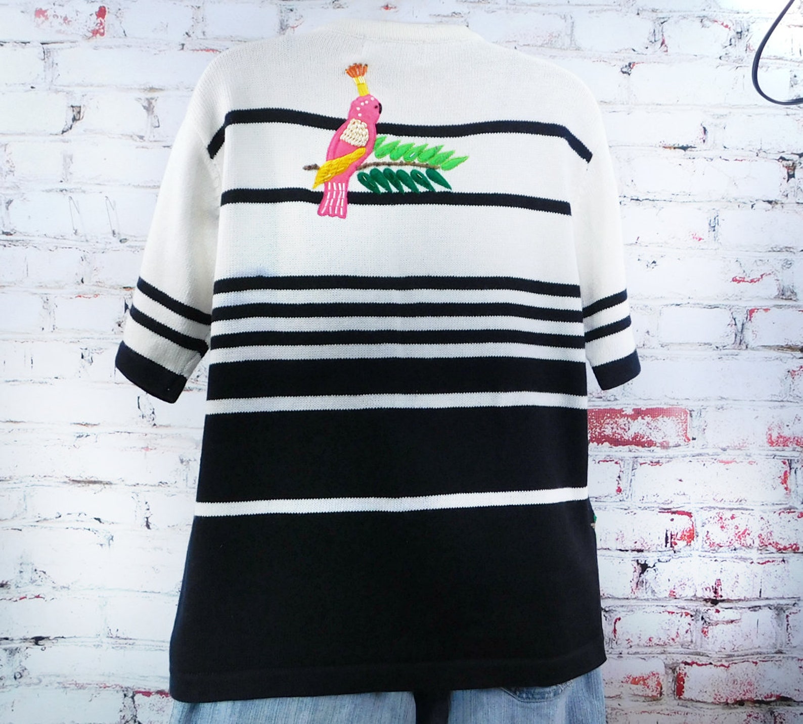 Novelty bird sweater bird sweater summer sweater unique - Etsy España