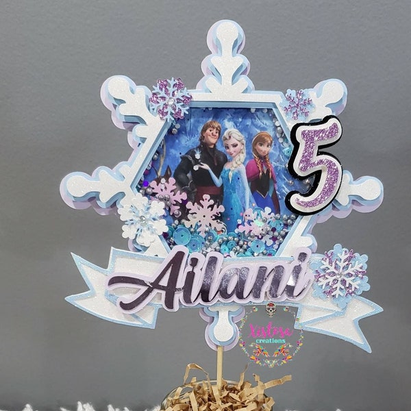 Elsa Cake Topper - Etsy
