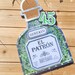 Tequila Cake Topper, El Patron Cake Topper, La Patrona Bottle, Birthday ...