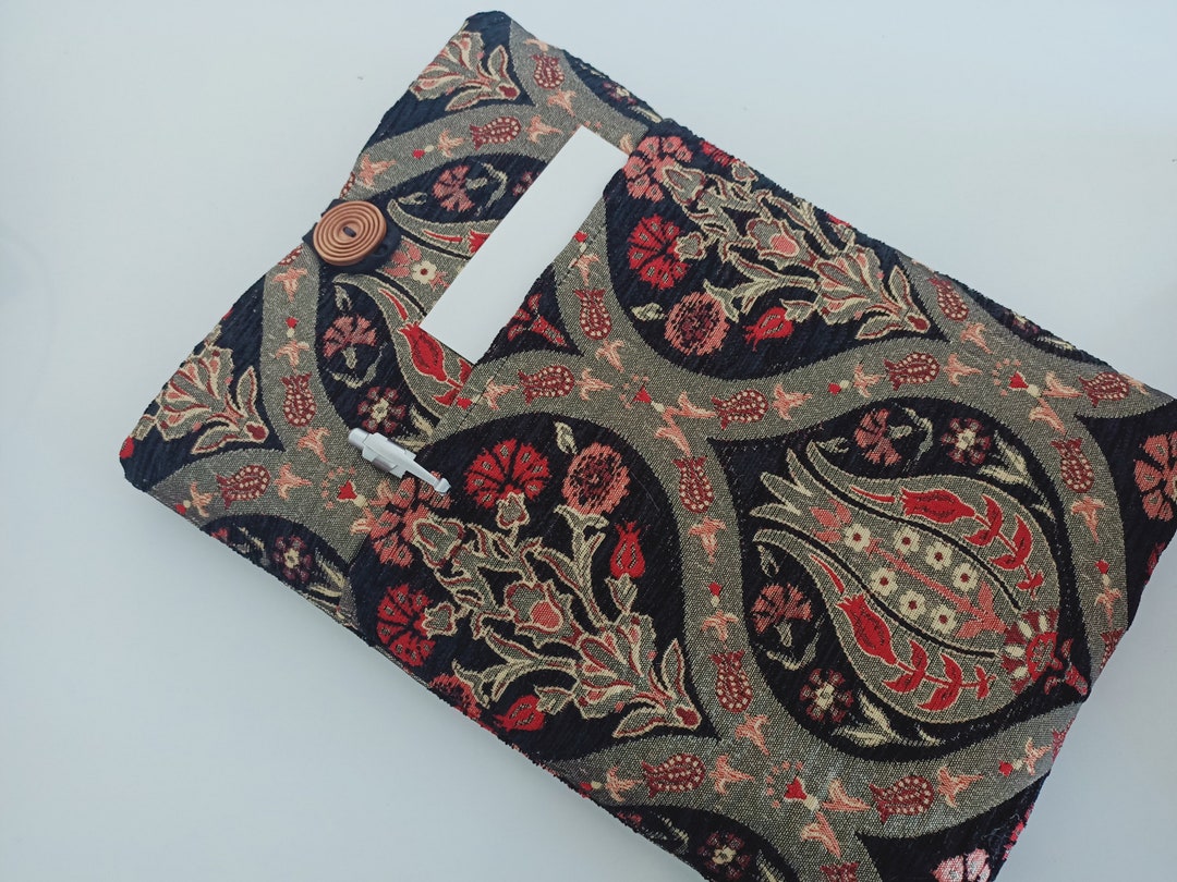 Fabric iPad 10.2 Case, Black İpad Pro 12,9 Case, İpad Air 4 Case, Tulip ...