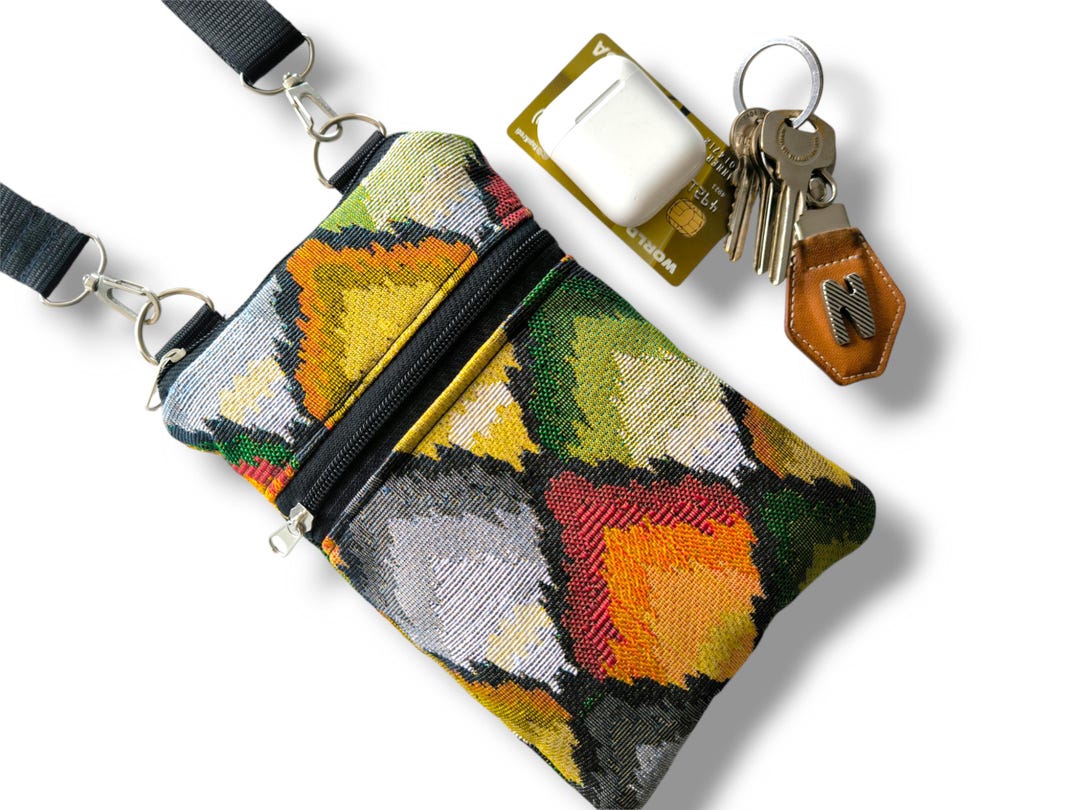Custom iPhone 16 Sleeve Crossbody Bag, Travel Phone Purse for iPhone 15 ...