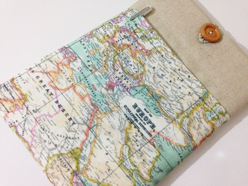 Macbook Pro 13 Sleeve Cover World Map macbook Pro | Etsy
