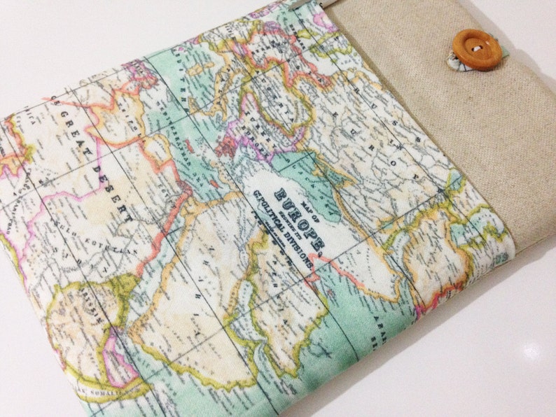 Macbook Pro 13 Sleeve Cover World Map macbook Pro | Etsy