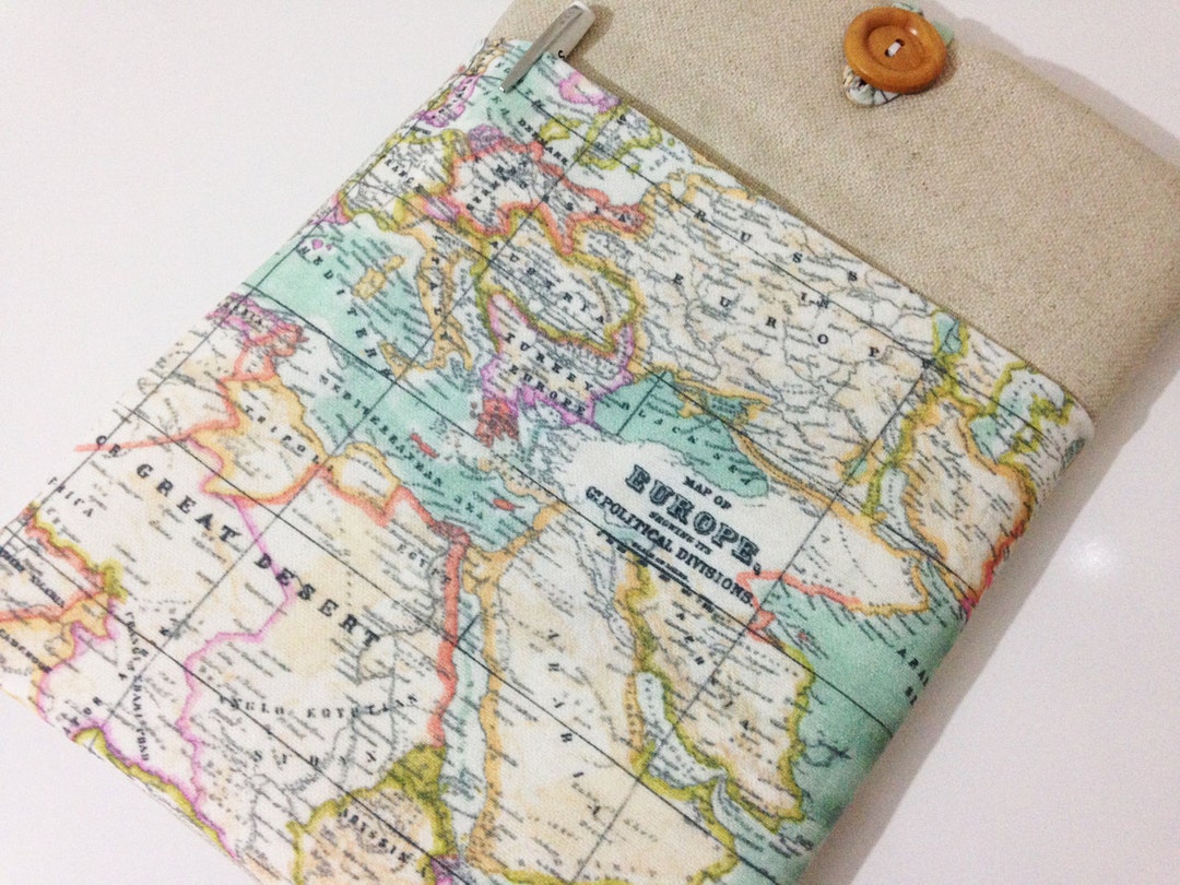MacBook Pro 13 Sleeve Cover World Map MacBook Pro - Etsy