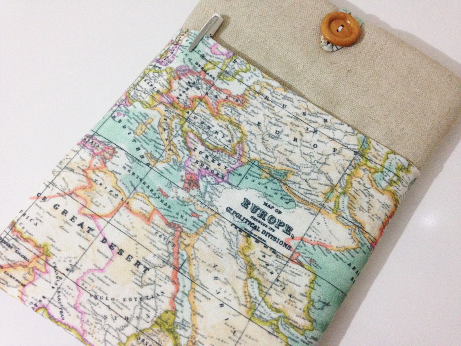 Macbook Pro 13 Sleeve Cover World Map macbook Pro | Etsy
