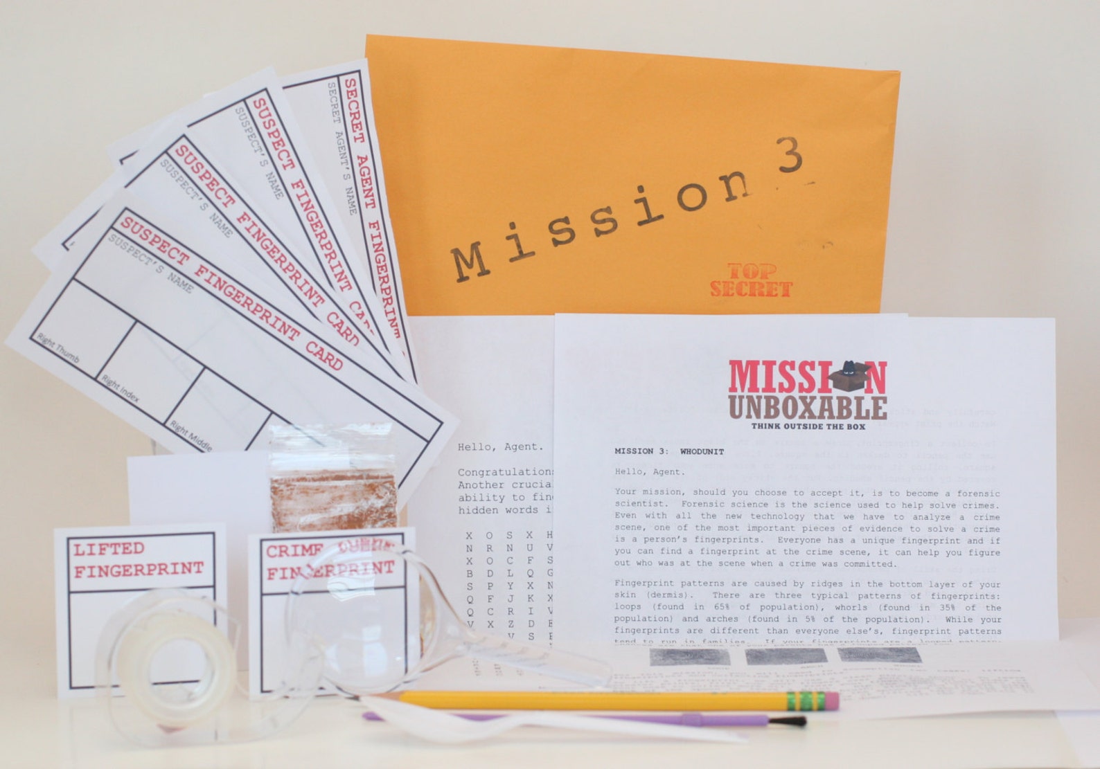 Three Month Subscription of Top Secret Missions Spy Gadgets, Spy Kits ...