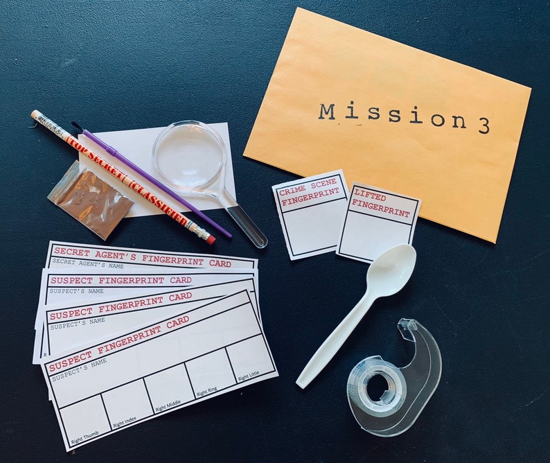 One Time Mailing of Six Top Secret Agent Spy Missions -- Ultimate ...