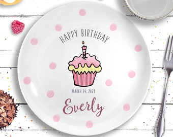 1st Birthday Plate | Etsy