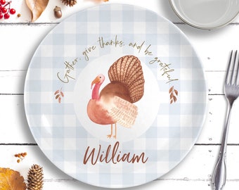 Turkey Plate Name - Etsy