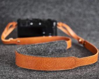 Leather Felt Camera DSLR Mirrorless Canon Nikon Fujifilm Sony | Etsy