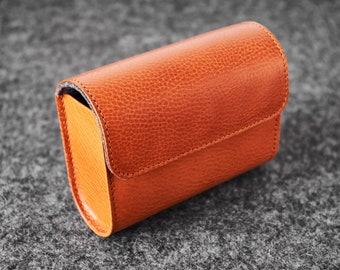 Leather Felt Camera Case Box Bag Purse Hand Made Contax T2 | Etsy