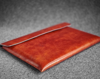 Leather Felt Folio Ipad Mini Travel Case Hand-made | Etsy