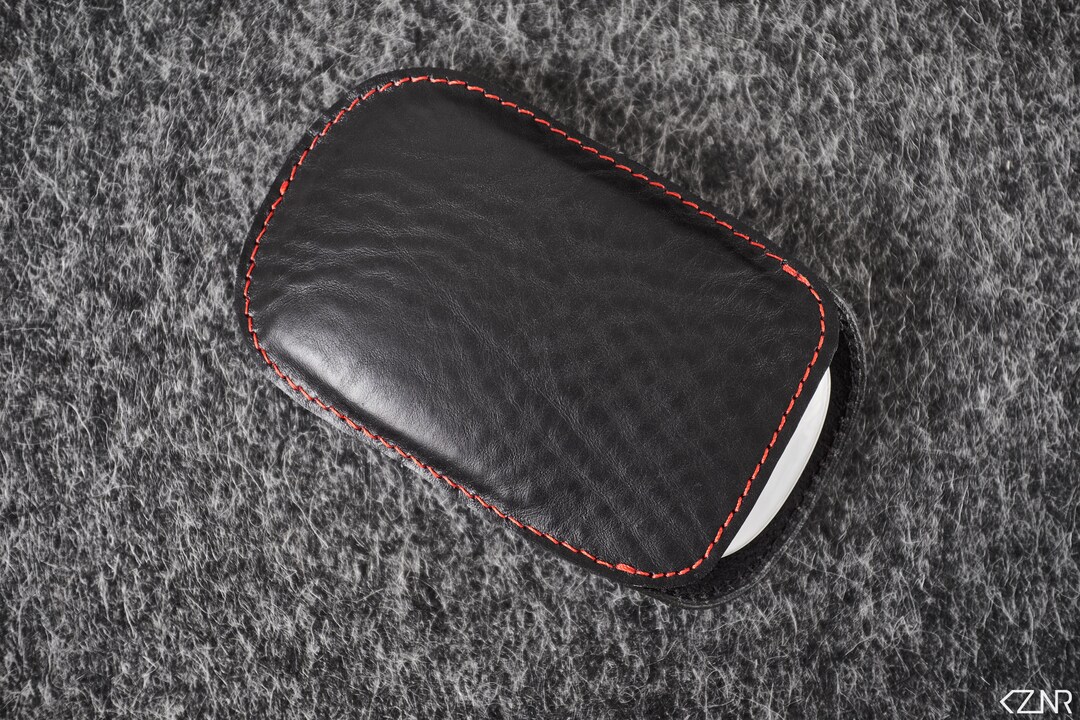 Leather Apple Magic Mouse Case Hand-made - Etsy