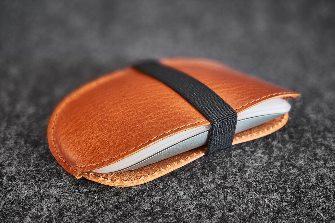 Leather Apple Magic Mouse Case Hand-stitched Dark Camel Leather - Etsy