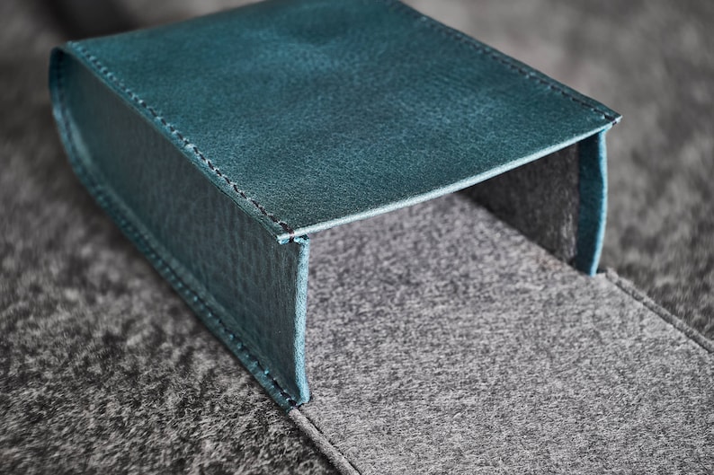 Leather Felt Camera Case Box Bag Purse Hand Made Contax T2 | Etsy