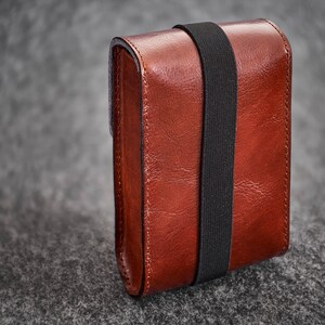 Leather Felt Camera Case Box Bag Purse Hand Made Contax T2 Ricoh Nikon ...