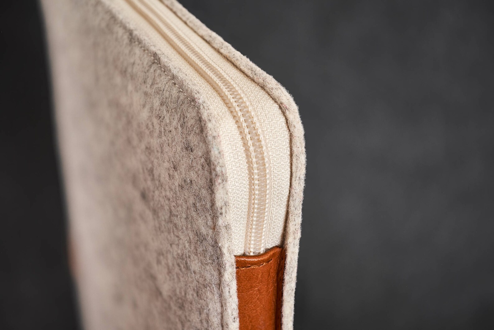 Laptop Felt and Leather Folio W/handle Hand-made - Etsy