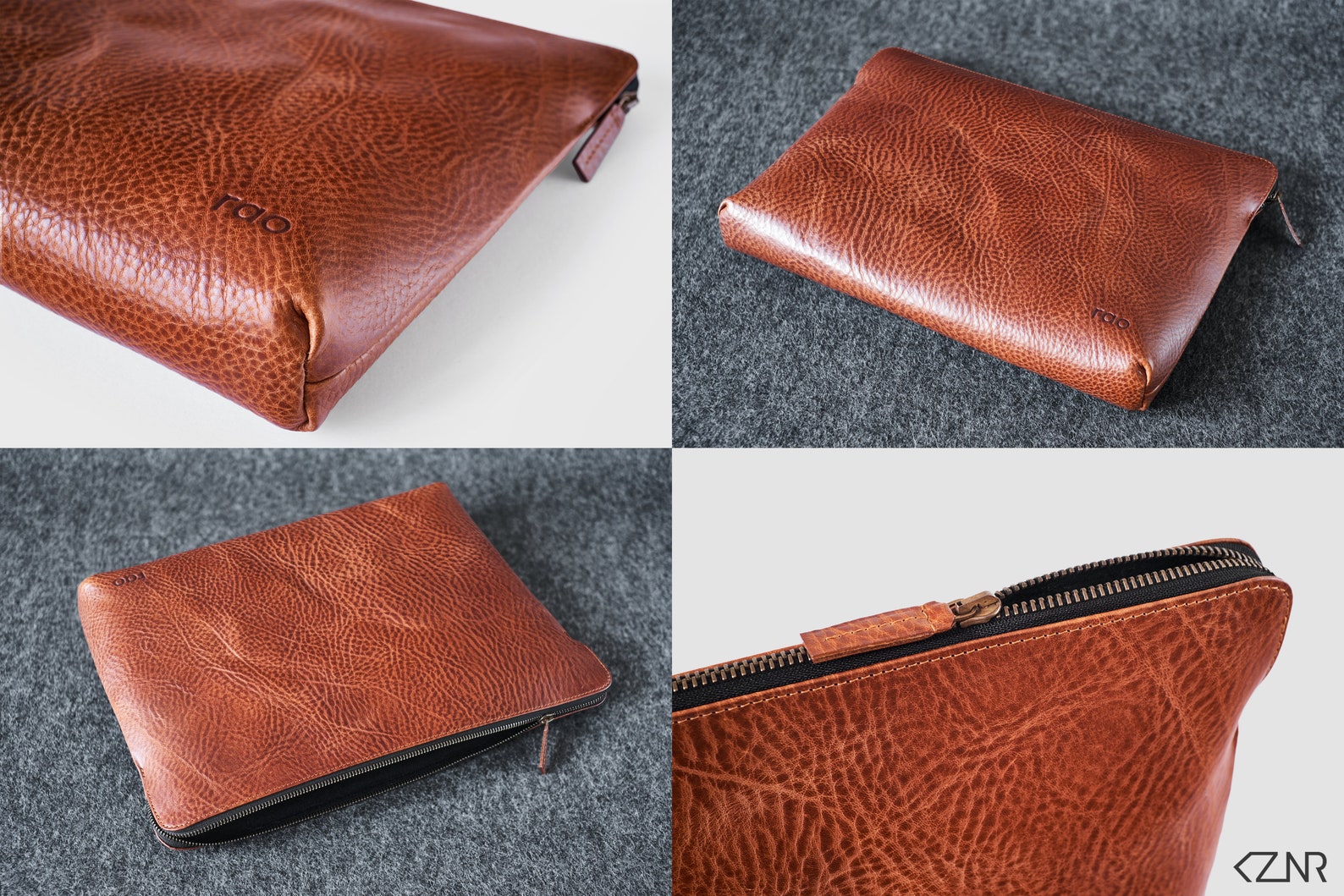 Leather Padded Laptop Bag Case Folio Hand-made - Etsy