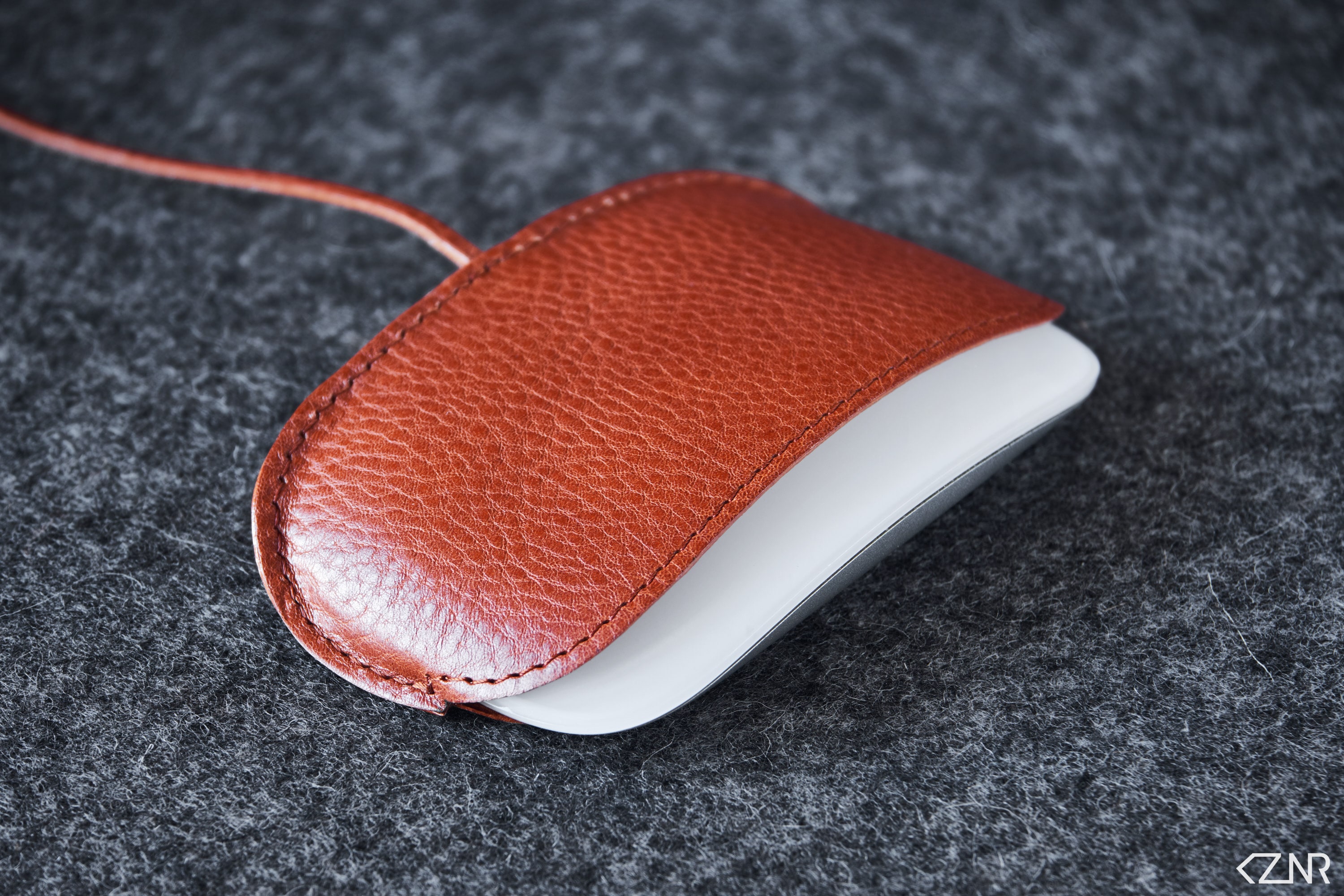 Leather Apple Magic Mouse Case Hand made | Etsy