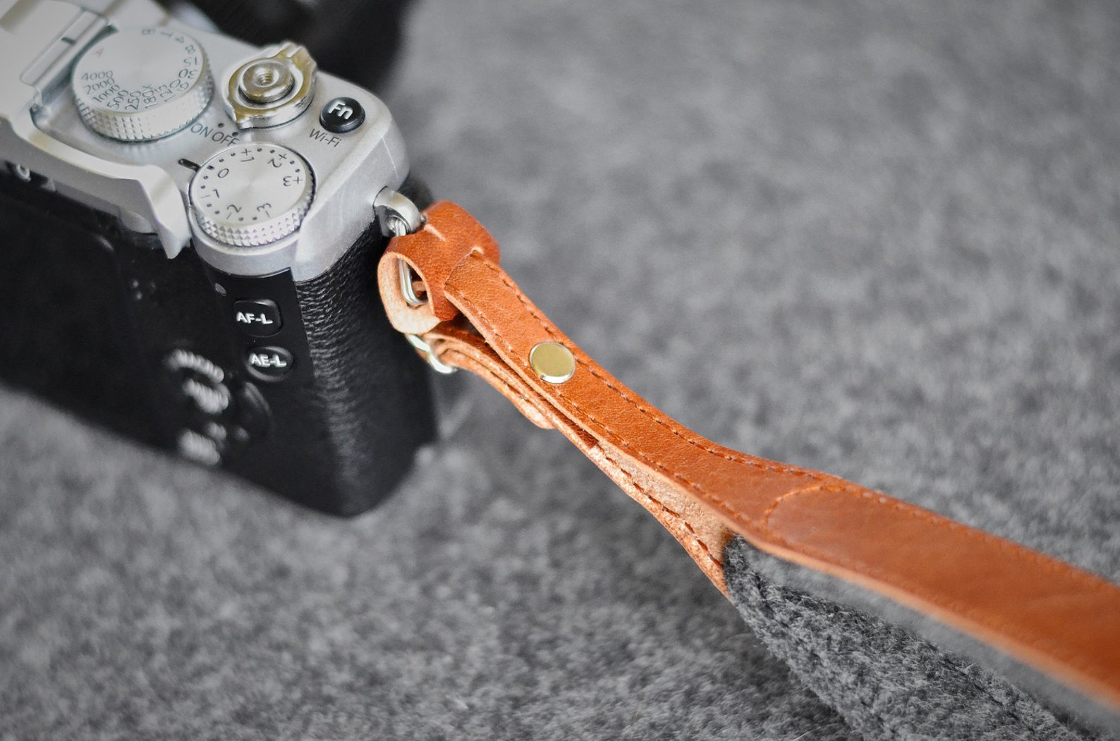 Leather Felt Camera DSLR Mirrorless Canon Nikon Fujifilm Sony - Etsy