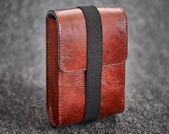 Leather Felt Camera Case Box Bag Purse Hand Made Contax T2 | Etsy