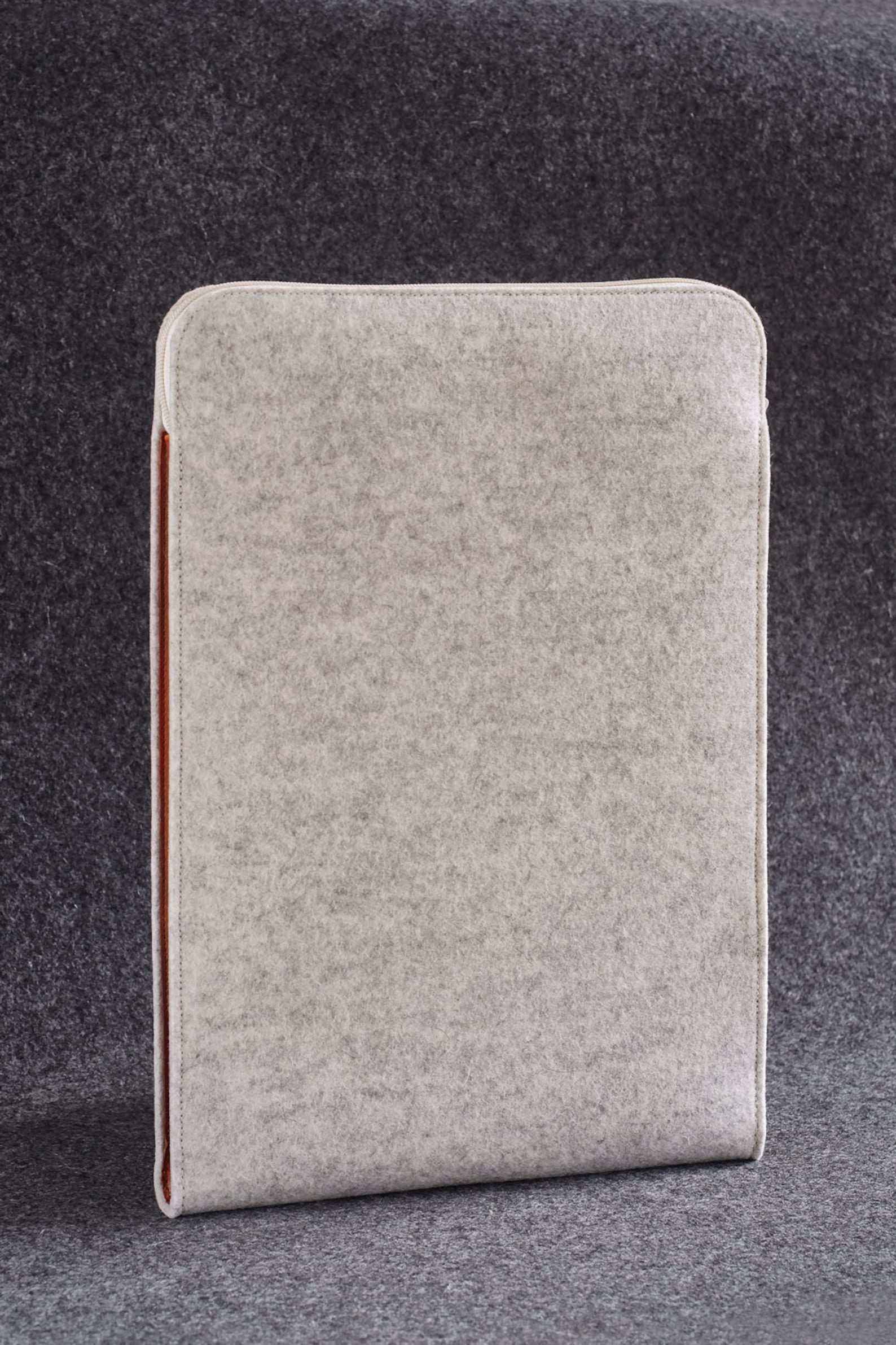 Laptop Felt and Leather Folio Case Hand-made | Etsy