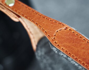 Leather Felt Camera DSLR Mirrorless Canon Nikon Fujifilm Sony Leica ...