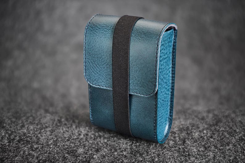 Leather Felt Camera Case Box Bag Purse Hand Made Contax T2 Ricoh Nikon ...