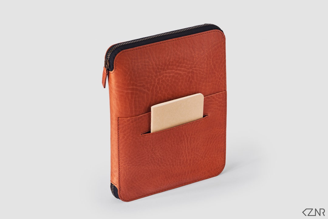 Leather Felt Travel Folio Organizer Portfolio Case A5 Hand-made - Etsy