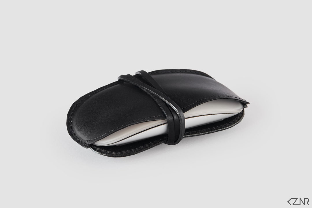 Leather Apple Magic Mouse Case Hand Made KZNR - Etsy