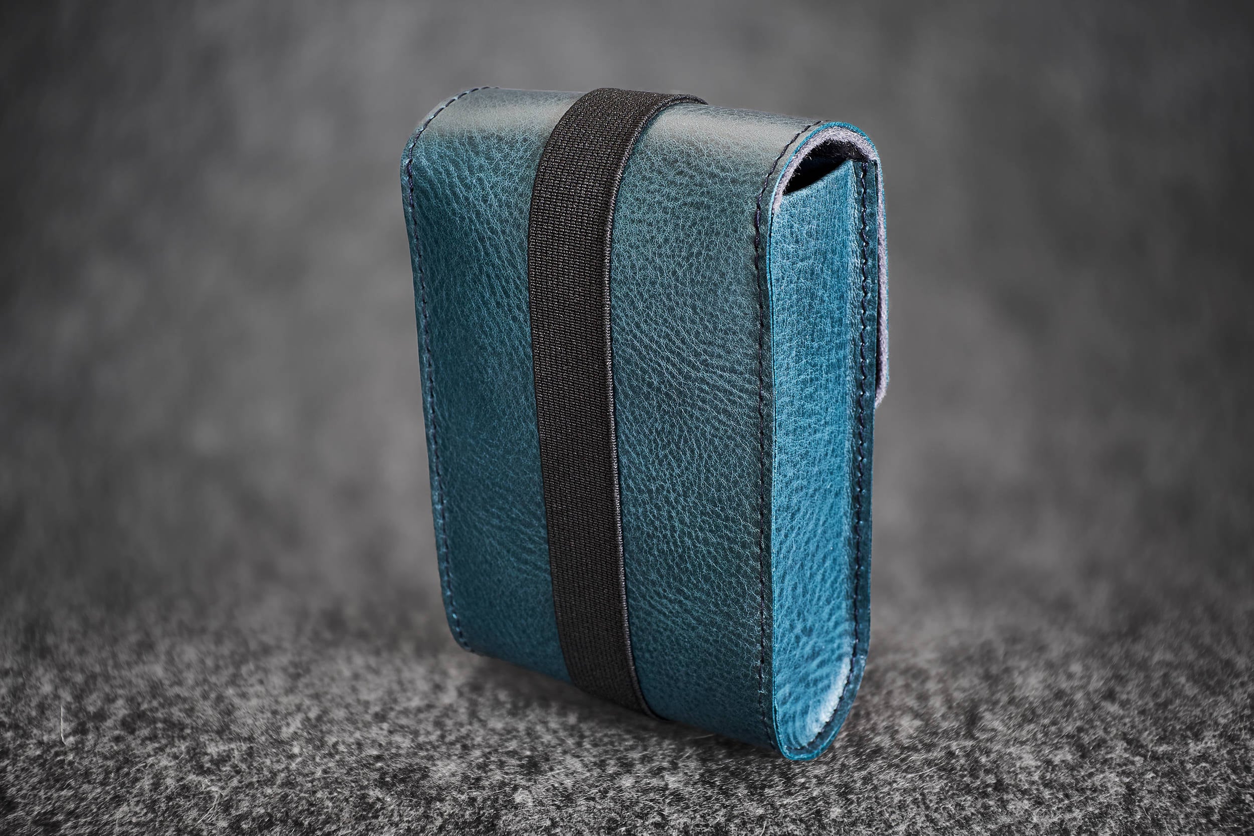 Leather Felt Camera Case Box Bag Purse Hand Made Contax T2 Ricoh Nikon ...