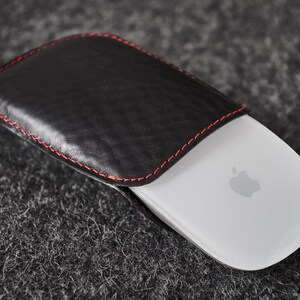 Leather Apple Magic Mouse Case Hand-made - Etsy