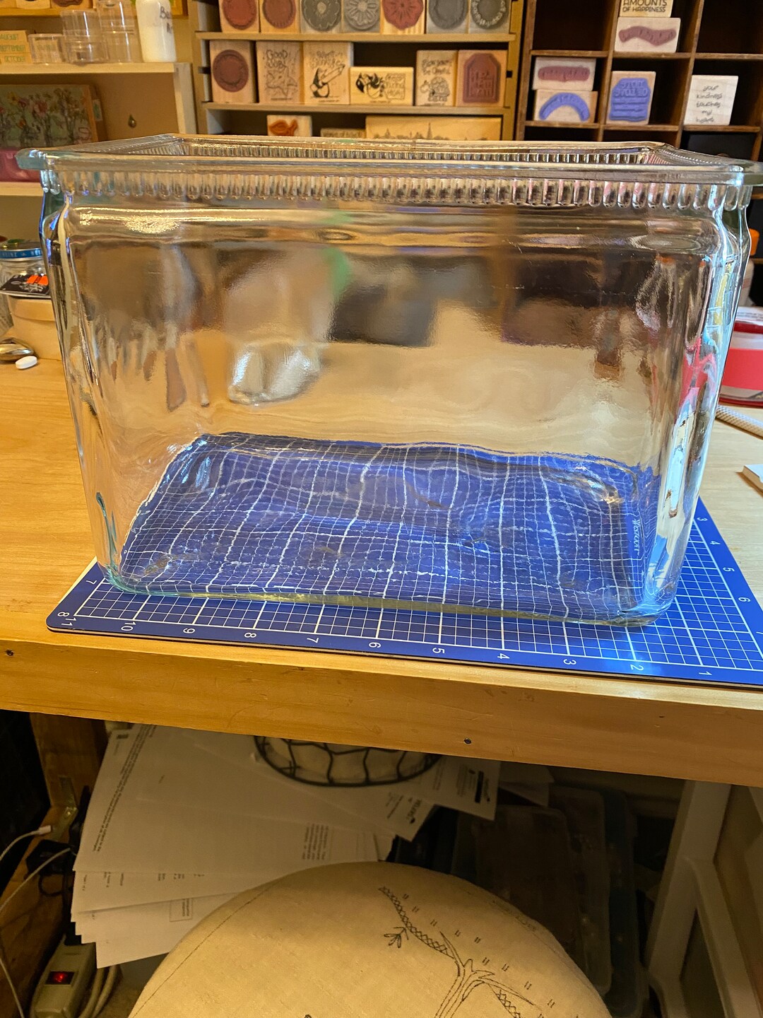 Antique Clear Glass Wet Battery Box - Etsy