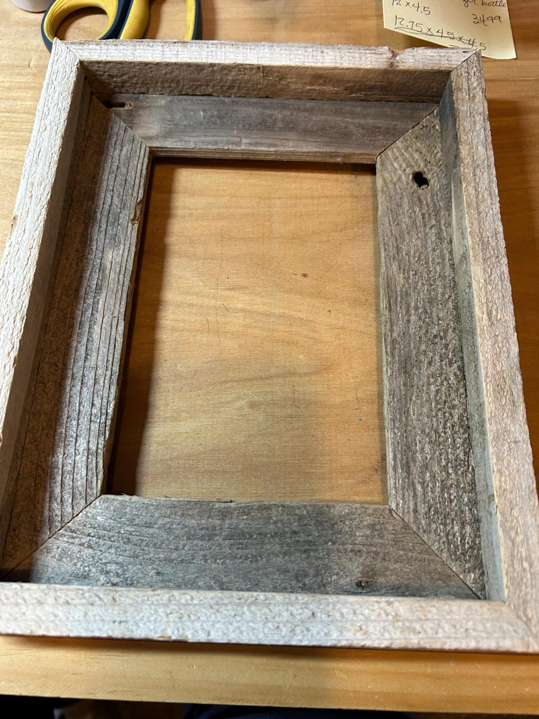 Set of Rustic Wooden Frames - Etsy