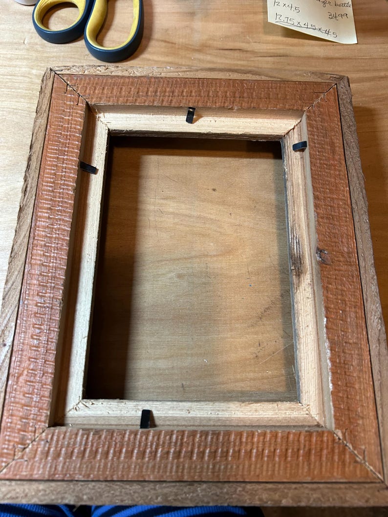 Set of Rustic Wooden Frames - Etsy