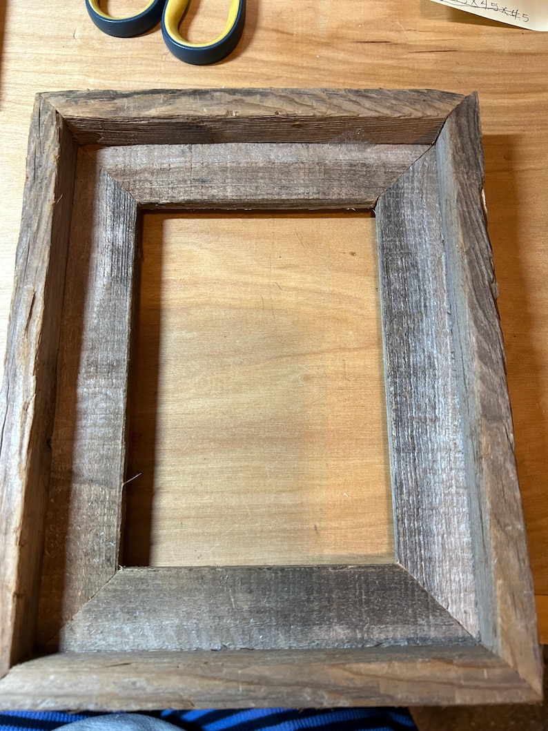 Set of Rustic Wooden Frames - Etsy