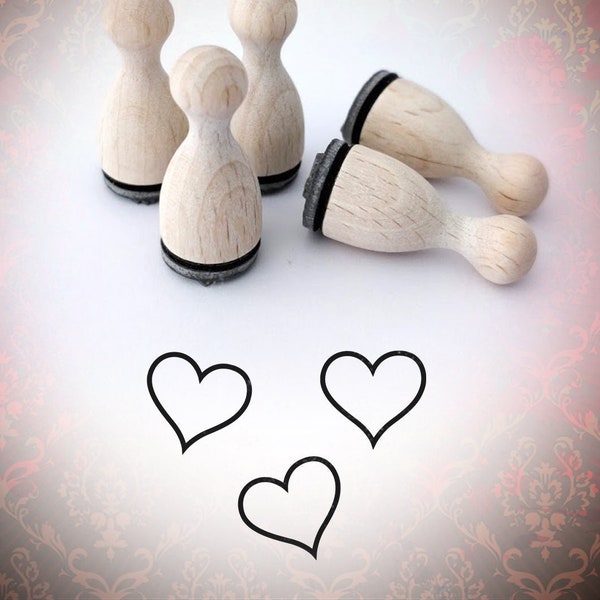 Love Heart Stamp - Etsy