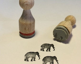 Elephant stamps | Etsy