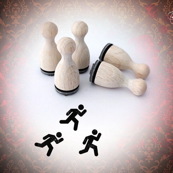 Rubber Stamp Runner - Etsy