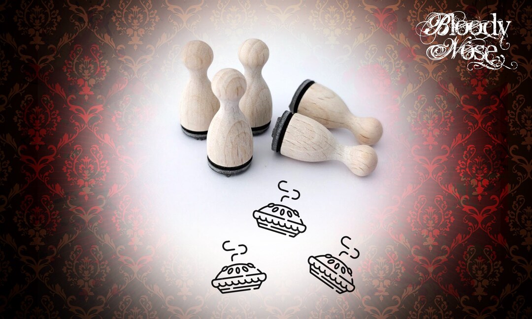 Mini Stamp Pie Cake - Etsy