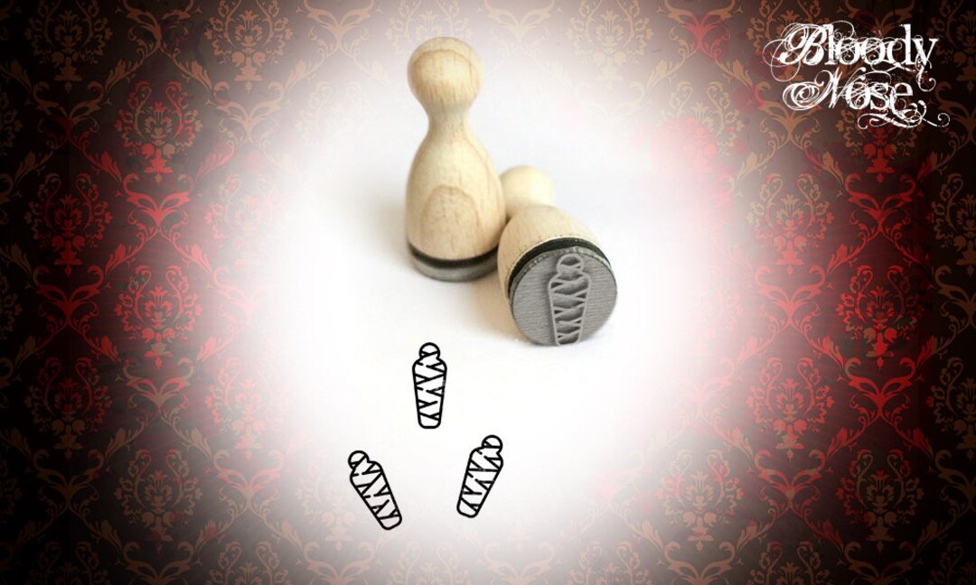 Mini Stamp Mummy Egypt - Etsy